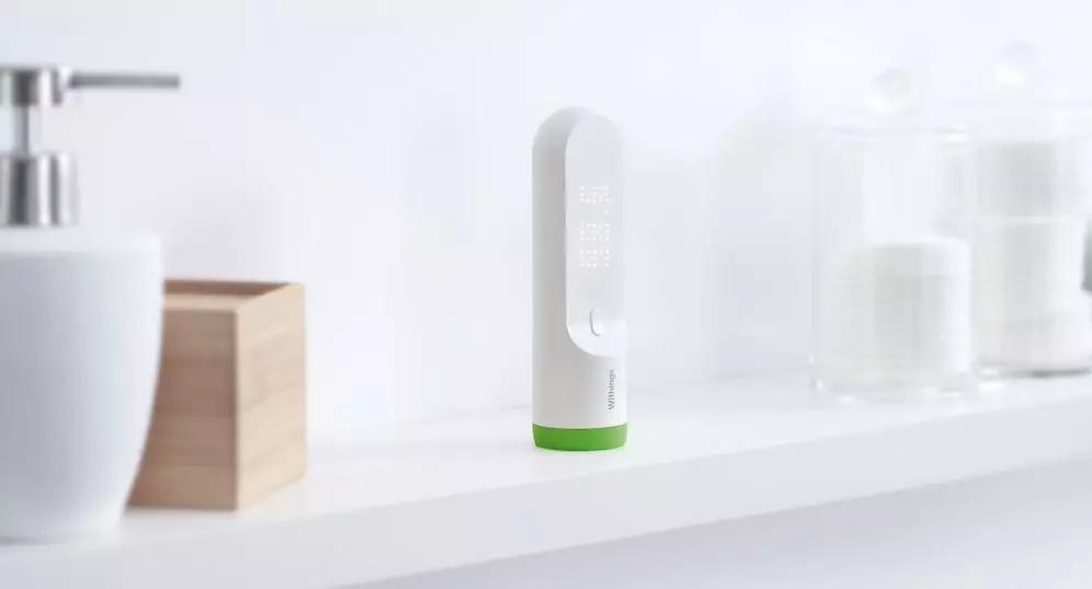 Withings Thermo op toonbank