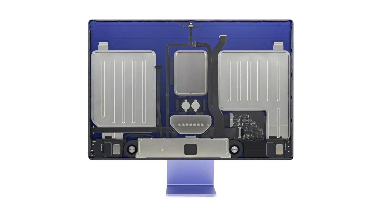 iFixit teardown na-ekpughe otú obere kọmputa dị n'ime iMac 24-inch ọhụrụ 2766_1