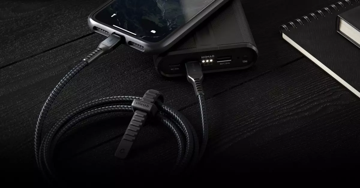 Nomad жаңа Kevlar Lightning және USB-C кабельдерін шығарады