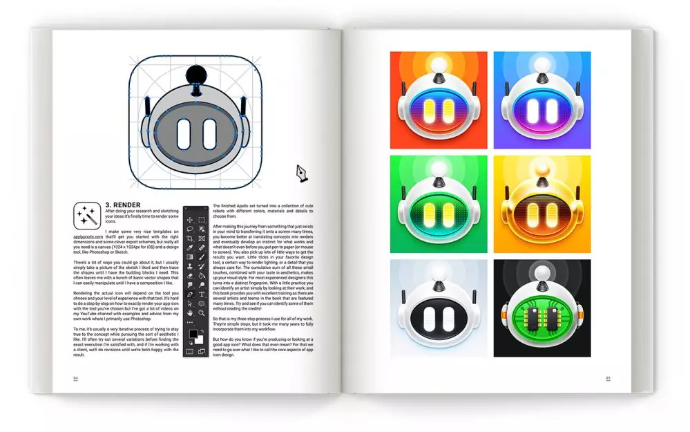 'The iOS App Icon Book' ໂດຍຜູ້ອອກແບບ Michael Flaup ເປີດຕົວໃນ Kickstarter 2880_4