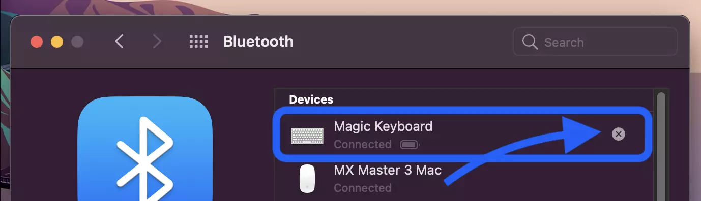 Hvernig á að laga Bluetooth vandamál í Mac með því að aftengja tæki