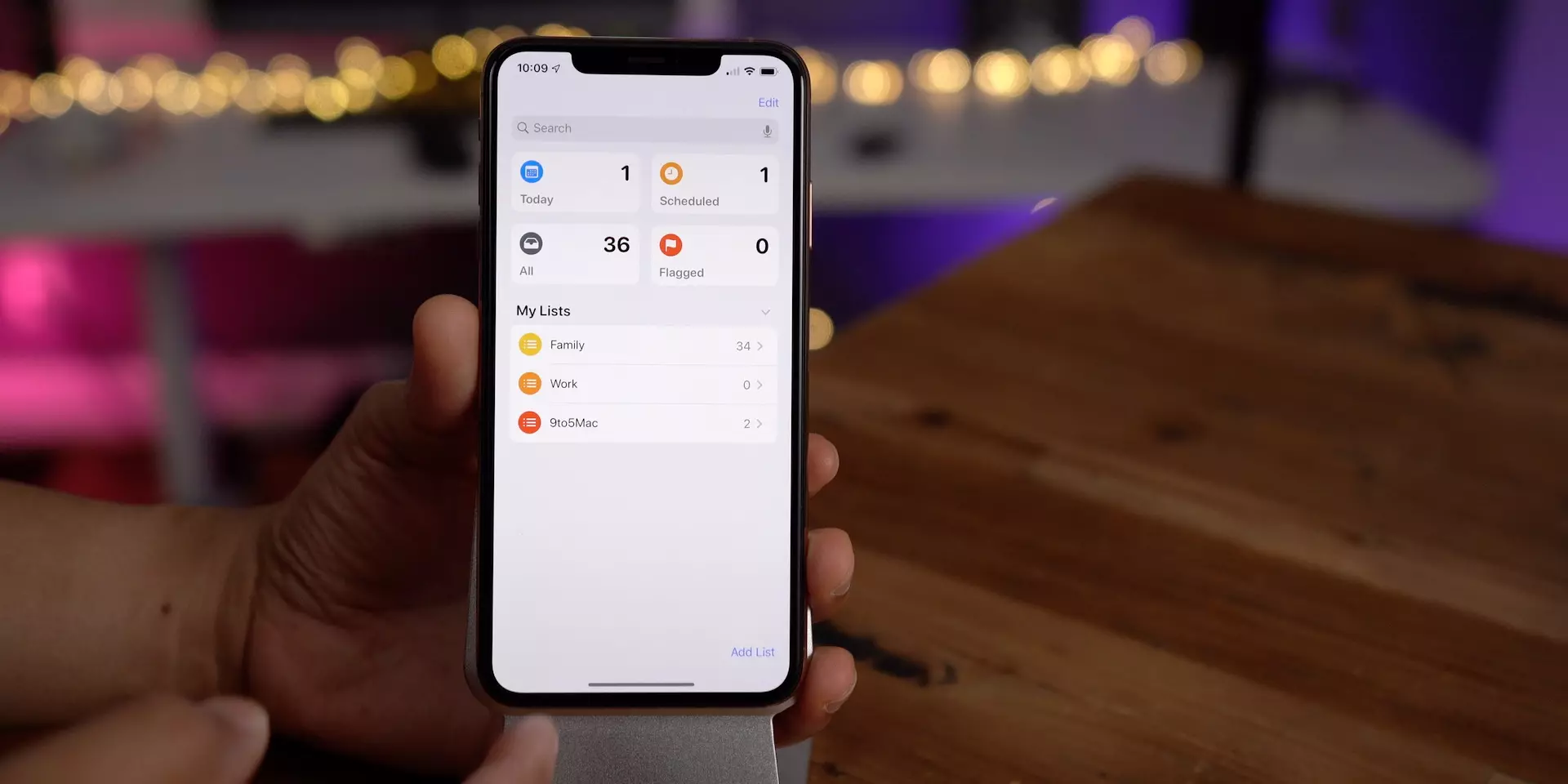 iOS 13 Xatırlatmaları dəyişir