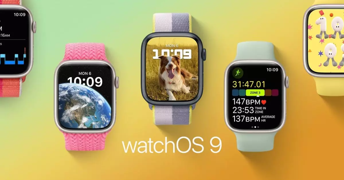 WatchOS 9 alyň: Betany nädip gurmaly