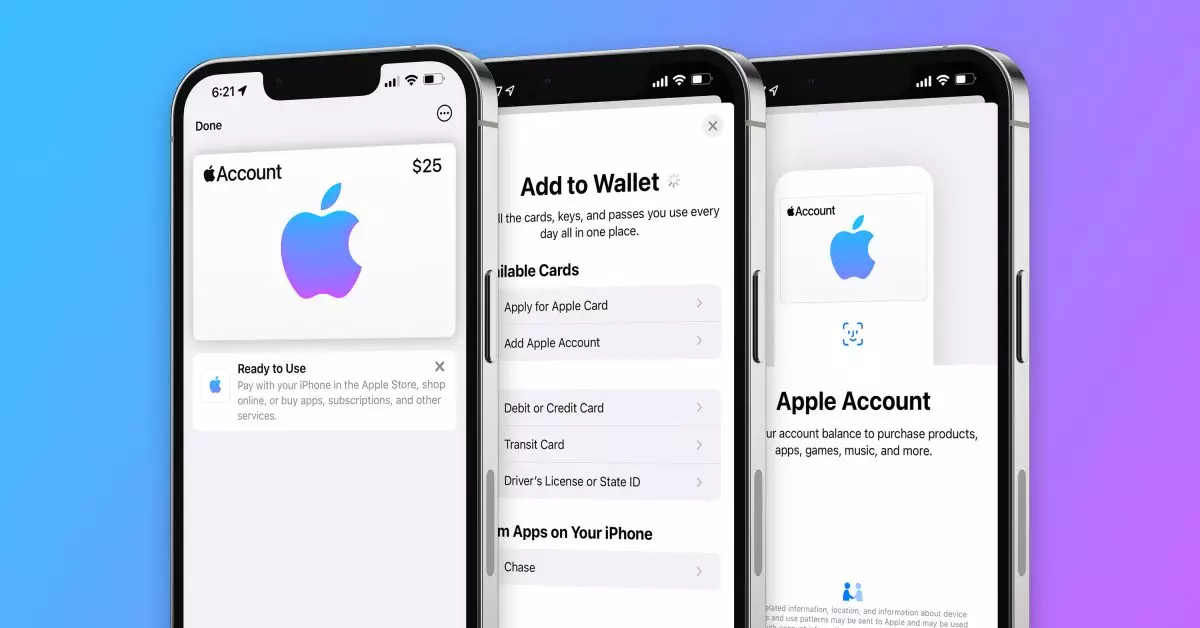 'Apple Account Card' hadda waxaa laga heli karaa abka Wallet