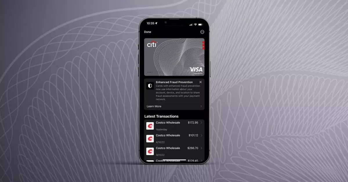 Apple Pay cusboonaysiinta sifooyinka ka hortagga khiyaanada ee ku salaysan aaladda, goobta, iyo in ka badan