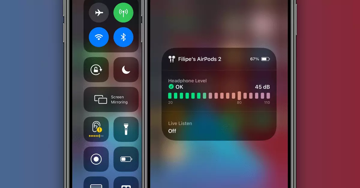 iOS 14 inclou mesures de nivell d'àudio dels auriculars en temps real, aquí teniu com activar-lo