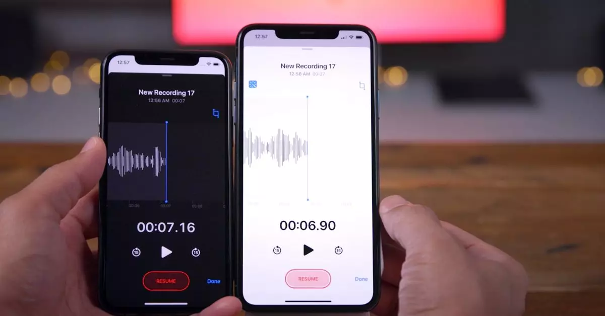 Ny fampiharana Voice Memos ao amin'ny iOS 14 sy macOS Big Sur dia manampy endri-javatra Enhance Recording vaovao, bebe kokoa