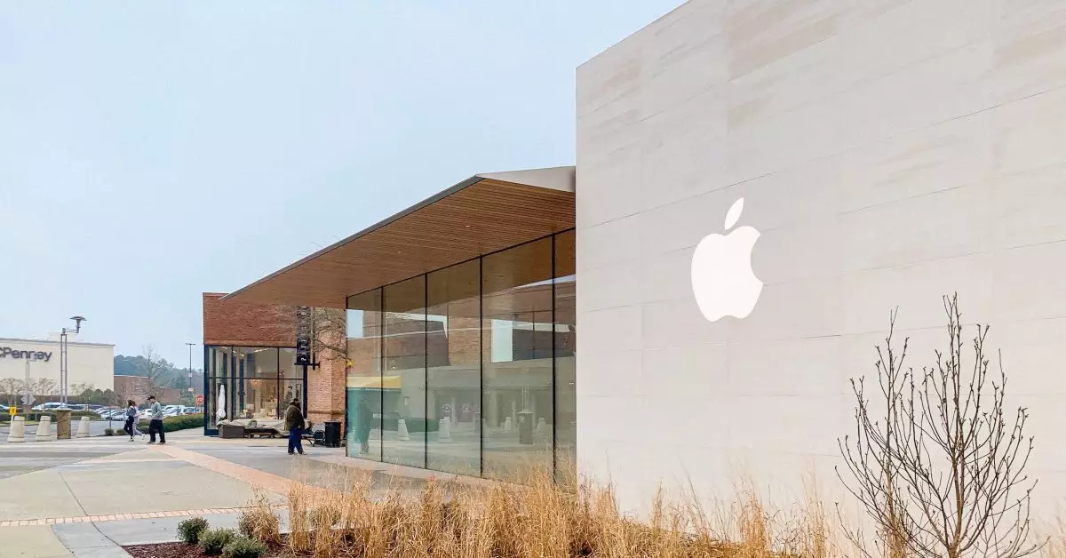 Foto: New Apple Southpoint ga-emepe na Durham, North Carolina