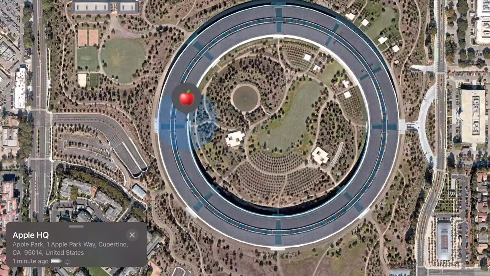 AirTag enviado a Tim Cook en Apple Park devólvese cunha carta 3146_1