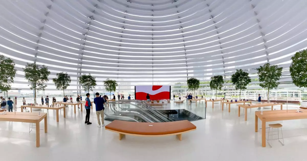 Photos: Apple Marina Bay Sands ouvre ses portes à Singapour