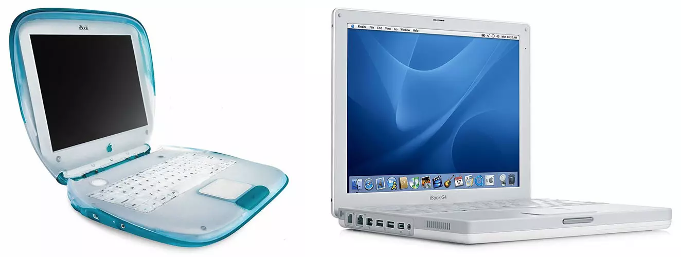 iBook G3 и G4