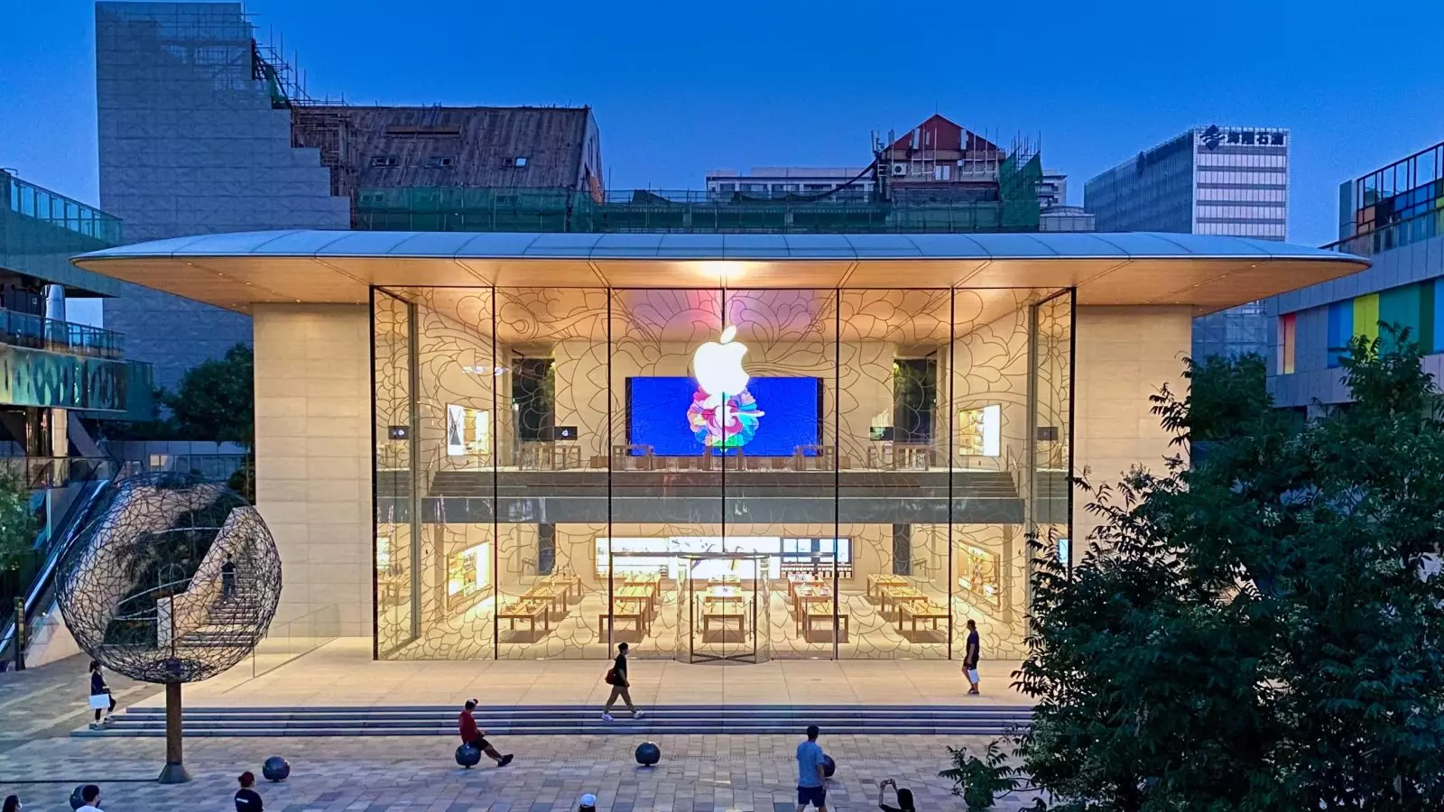 Укучы фотолары: Яңа Apple Sanlitun Apple Store архитектурасының иң яхшы гәүдәләнешен гәүдәләндерә 325_1