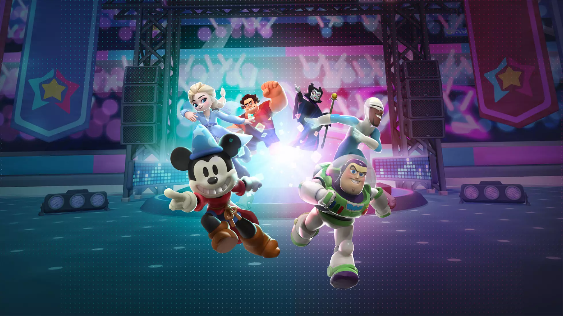 Permainan baharu Arked Apple 12/17 Disney Melee Mania