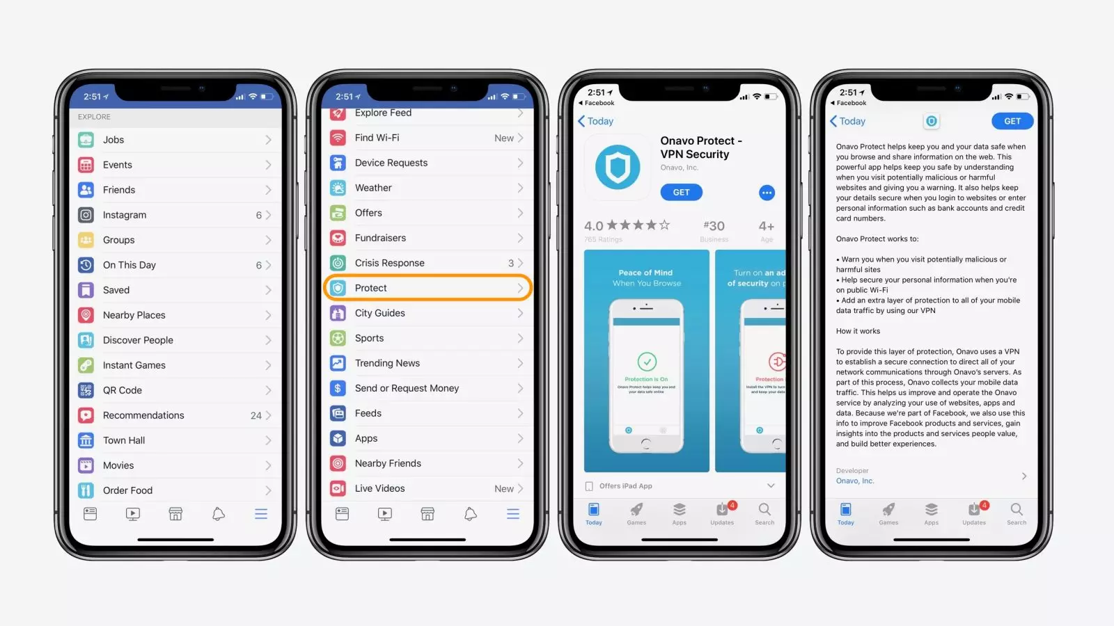 Les noves regles de privadesa de l'App Store podrien permetre a Apple eliminar el servei VPN Onavo de Facebook, semblant a programari espia 33975_1