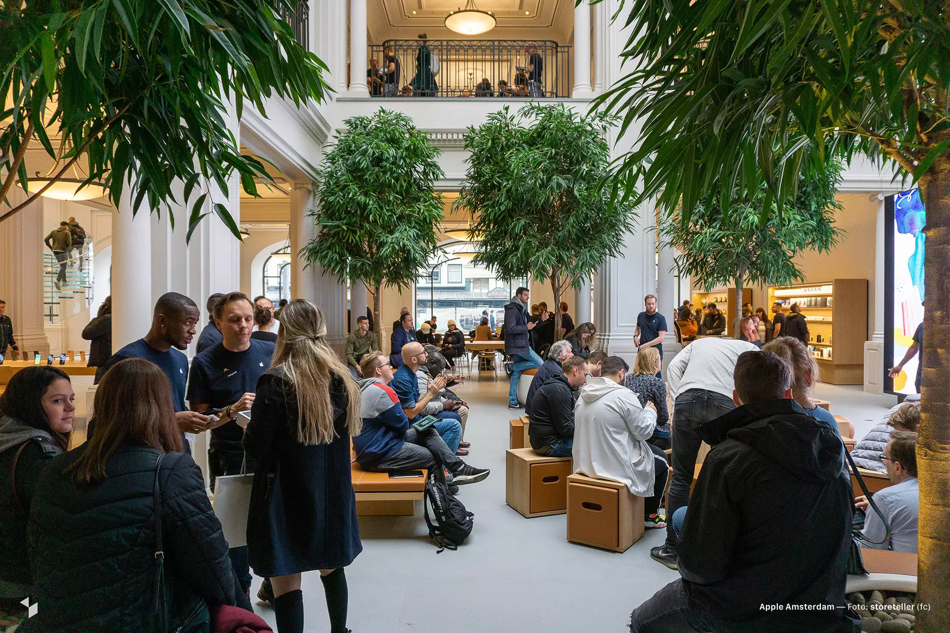 Gerenoveerde Apple Amsterdam première met die nuutste ontwerp 357_3