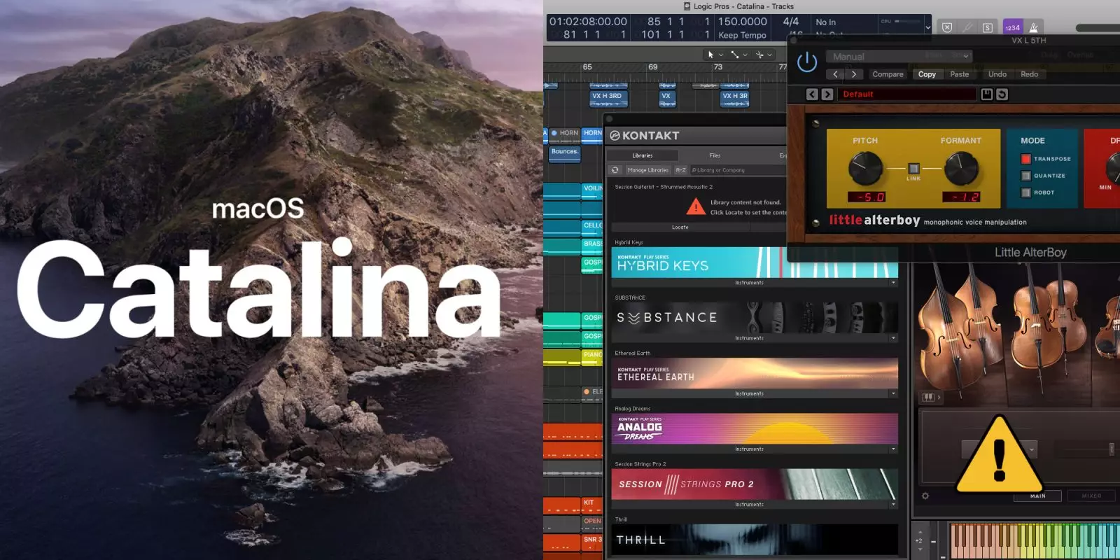 Logic Pro ile Catalina faʻafouina PSA