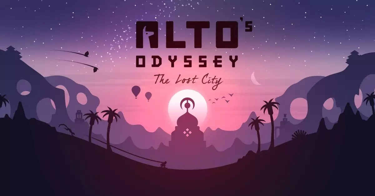 Alto's Odyssey: Lub Nroog Lost tso tawm ntawm Apple Arcade nrog cov kev sib tw tshiab, biome, ntau dua