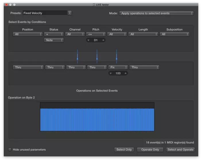 MIDI Transform-The Logic Pros--Vel-pitch-02