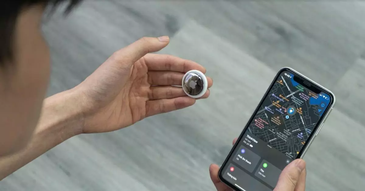 Az iPhone használata ismeretlen AirTag észlelésére