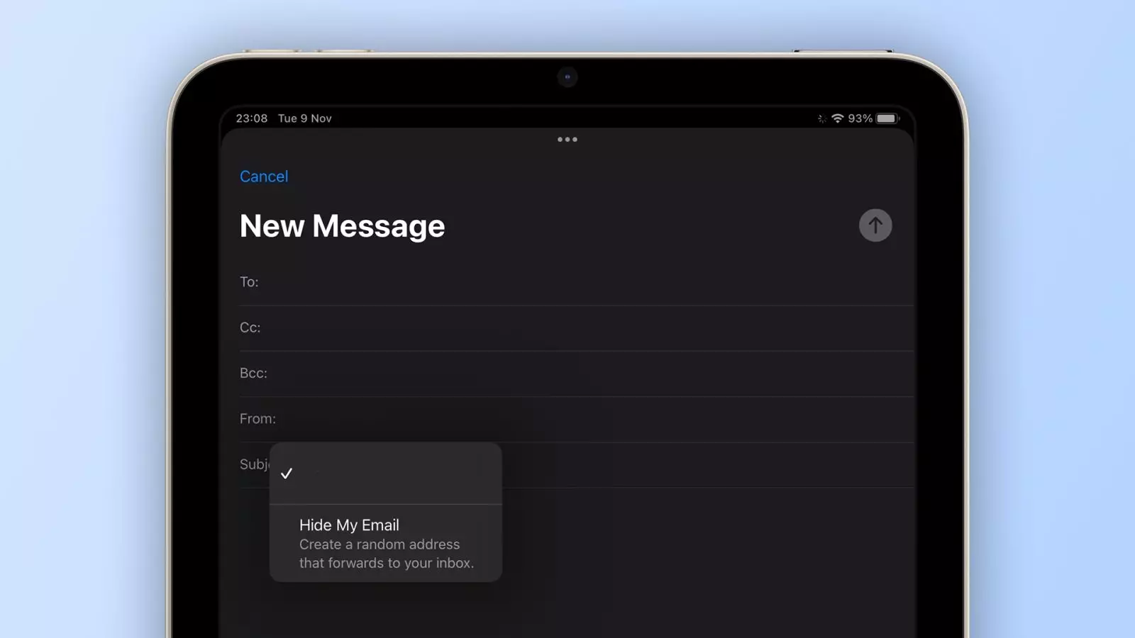 iOS 15.2 beta 2 bætir við Hide My Email í Mail appinu 4128_1