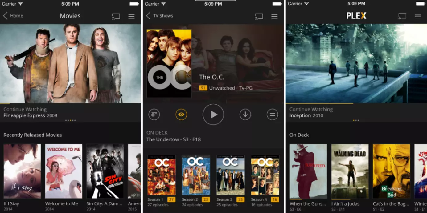 Na-update ang Plex para sa iOS w/ Rotten Tomatoes integration, na-refresh na interface, higit pa 42006_1