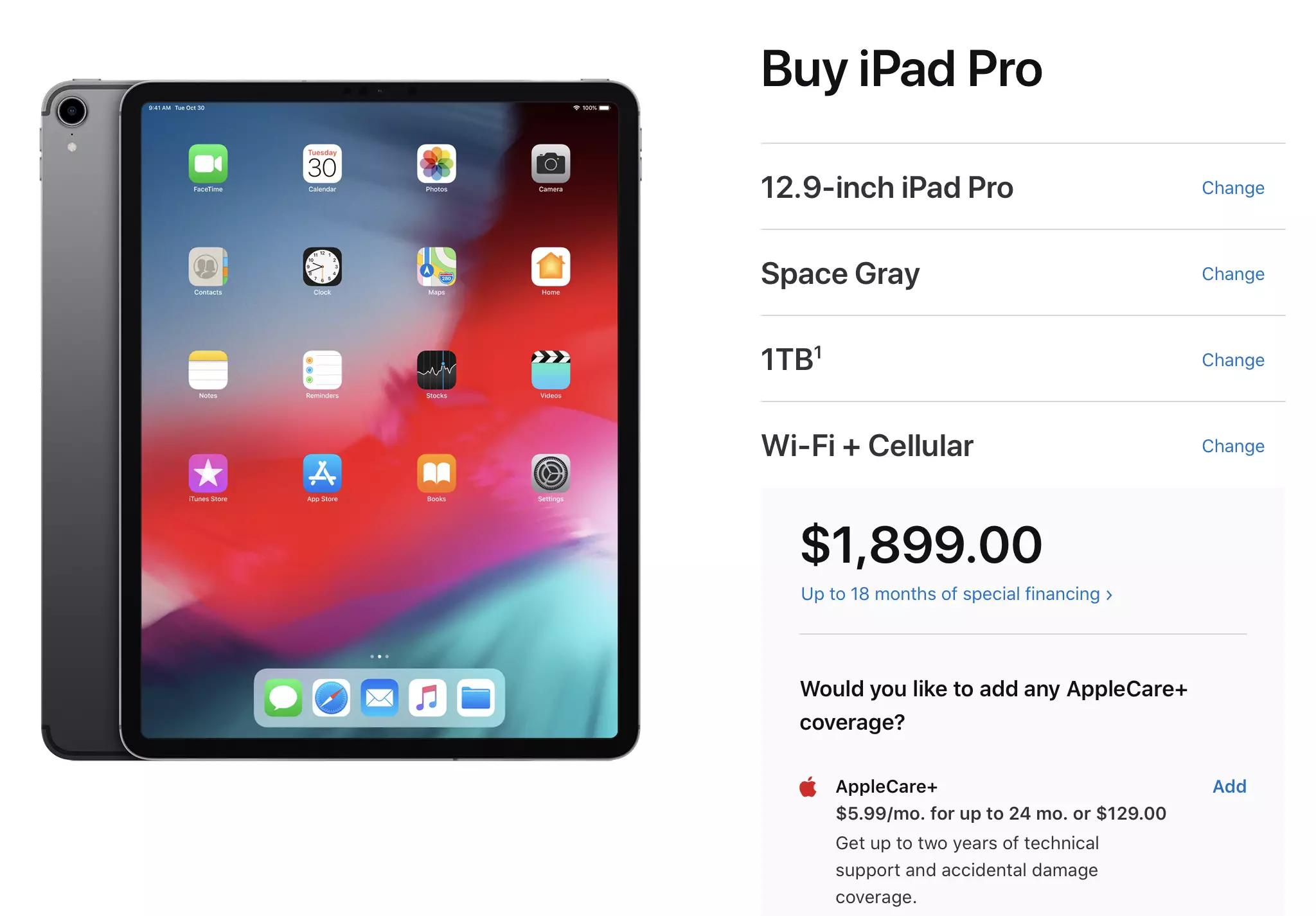 Шинэ iPad Pro $ 1900, Mac mini $ 4200, MacBook Air $ 2600 хүрэв. 42911_2