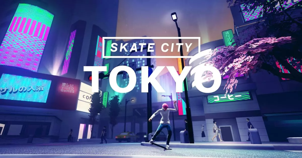 Skate City od Apple Arcade pridáva expanziu do Tokia na oslavu olympijských hier