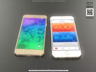 Renderowanie Samsung Alpha iPhone 6