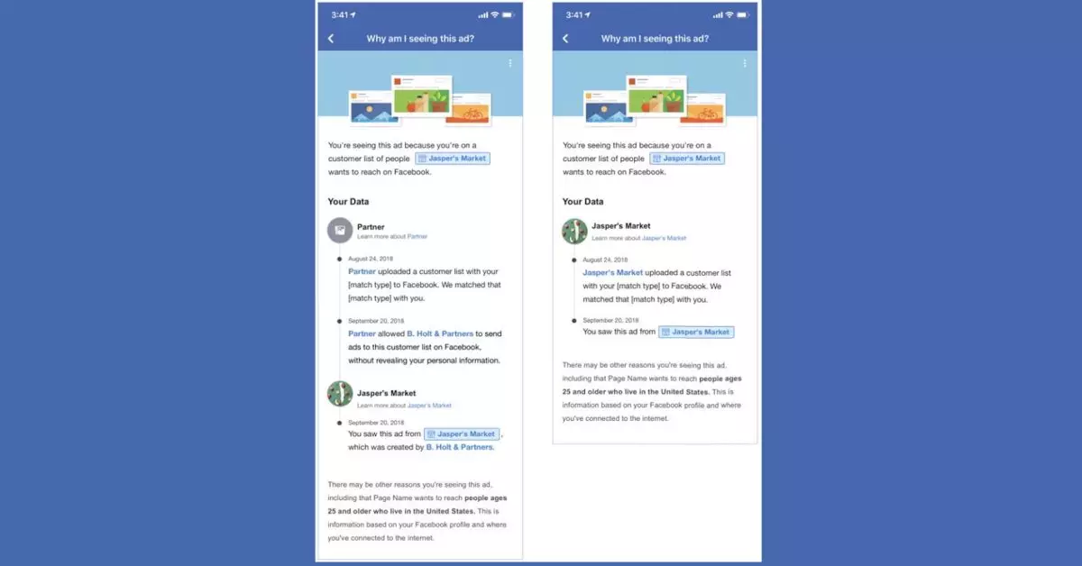 Facebook macht es einfacher zu sehen, wie Ihre Kontaktinformationen verwendet werden, um gezielte Werbung zu schalten