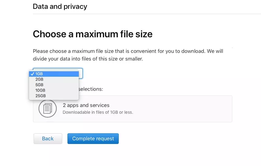 Apple lancia il nuovo portale sulla privacy, gli utenti possono scaricare una copia di tutto ciò che Apple sa su di loro 4714_3