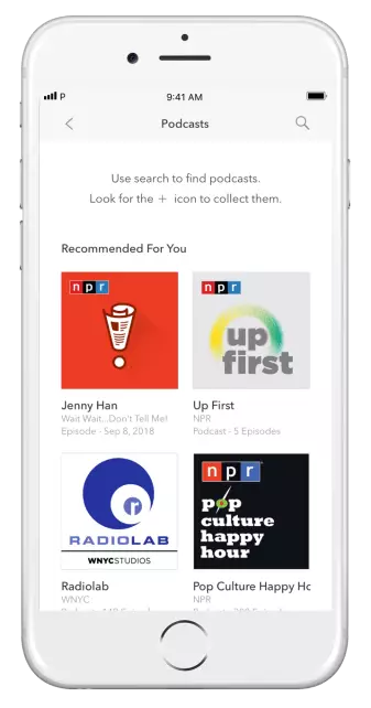 Recommended-podcast_collection-screen