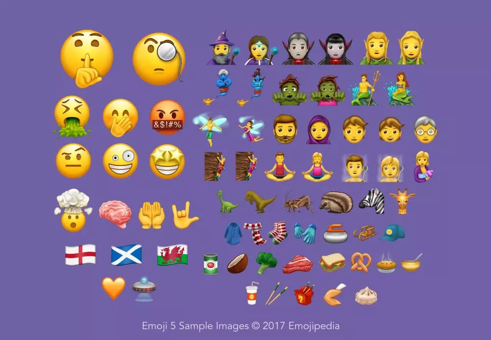 Unicode 10 resmi dirilis karo 56 emoji anyar, kemungkinan bakal teka ing iOS ing pungkasan taun iki 48721_2