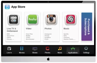 Concepto de Apple TV 3