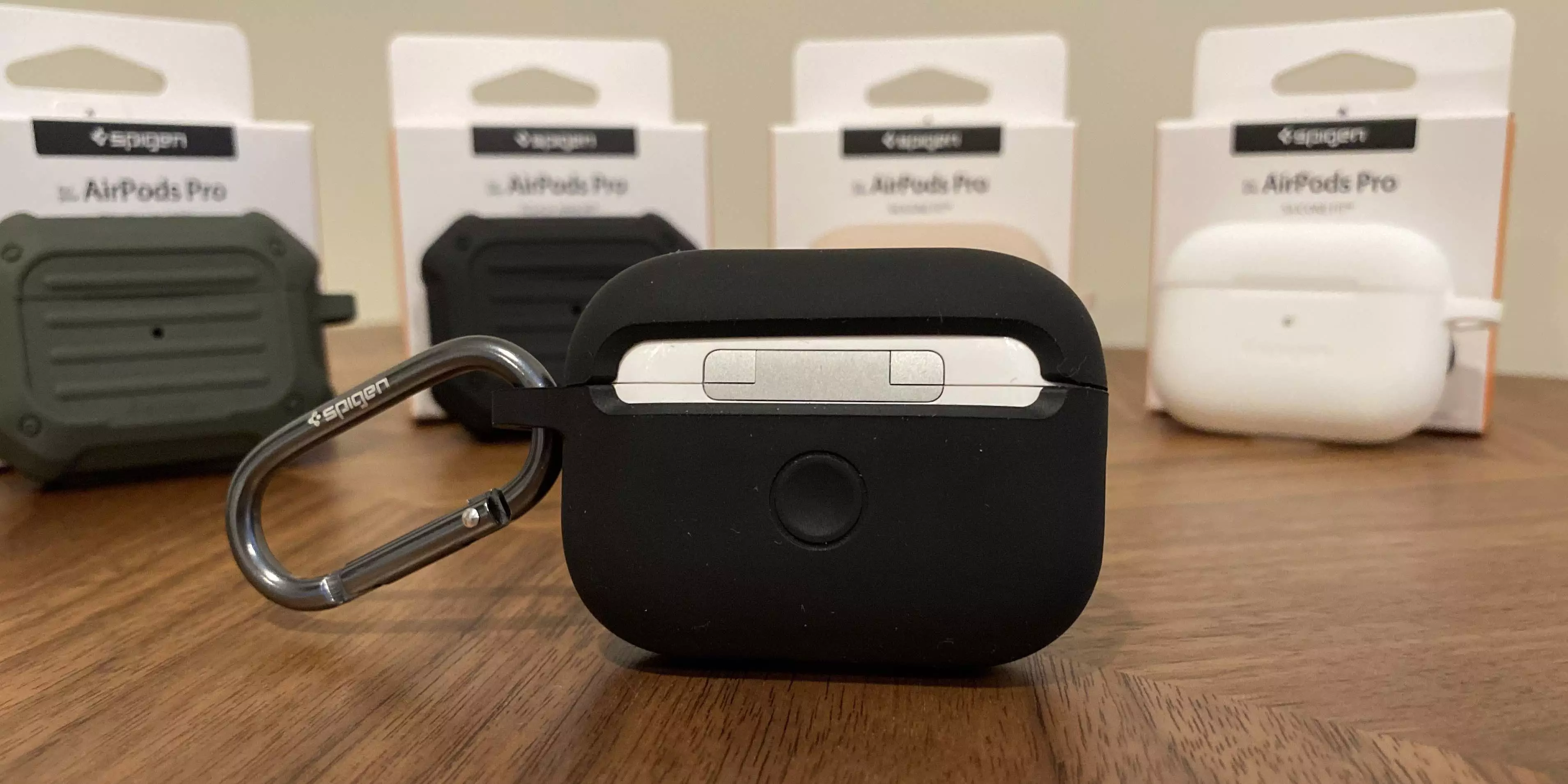 Spigen AirPods Pro kesi yakasviba kumashure