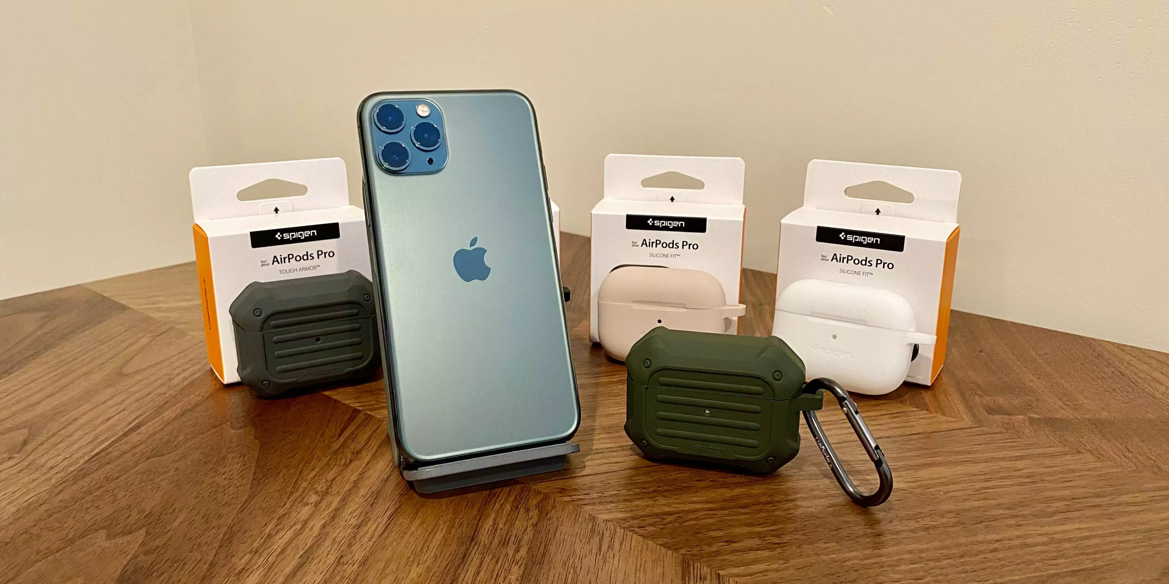 Revizyon: ka AirPods Pro Spigen yo ofri grip, pwoteksyon, koulè 50041_5