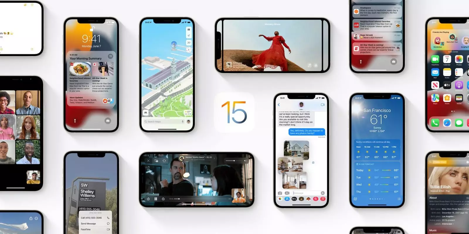 iPhone ਅਤੇ iPad ਲਈ ਸਭ ਤੋਂ ਪ੍ਰਸਿੱਧ iOS 15 ਵਿਸ਼ੇਸ਼ਤਾਵਾਂ