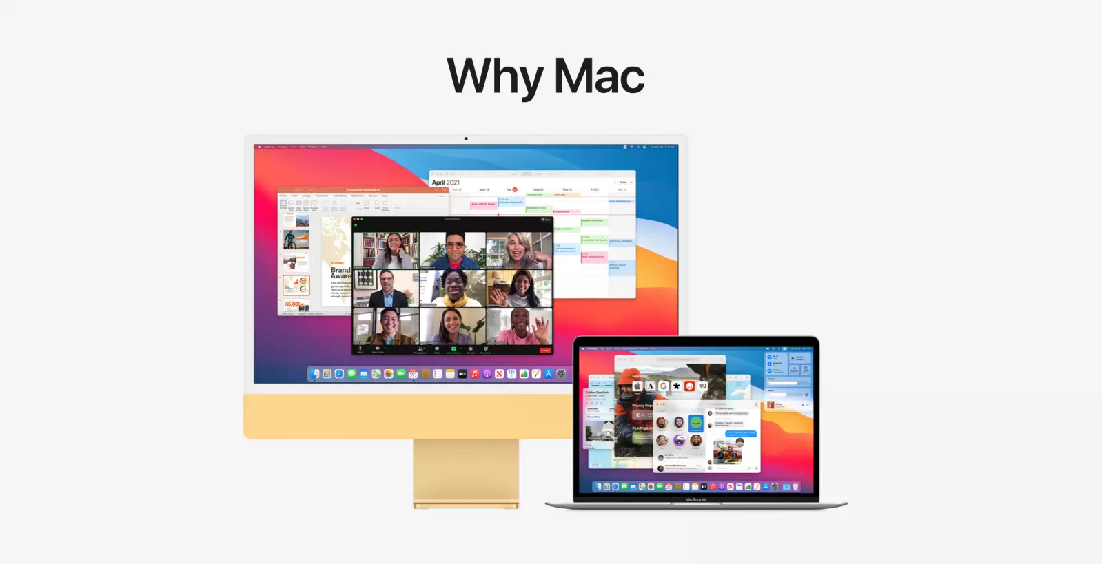 Apple lanza unha nova páxina web cunha presentación sobre por que deberías mercar un Mac 50315_1