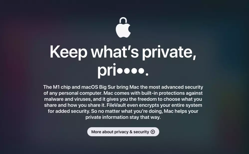 Apple meluncurkan halaman web baru dengan elevator pitch tentang mengapa Anda harus membeli Mac 50315_6