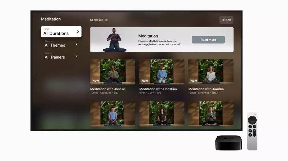 apple fitness+ guidad meditation apple tv 9to5mac