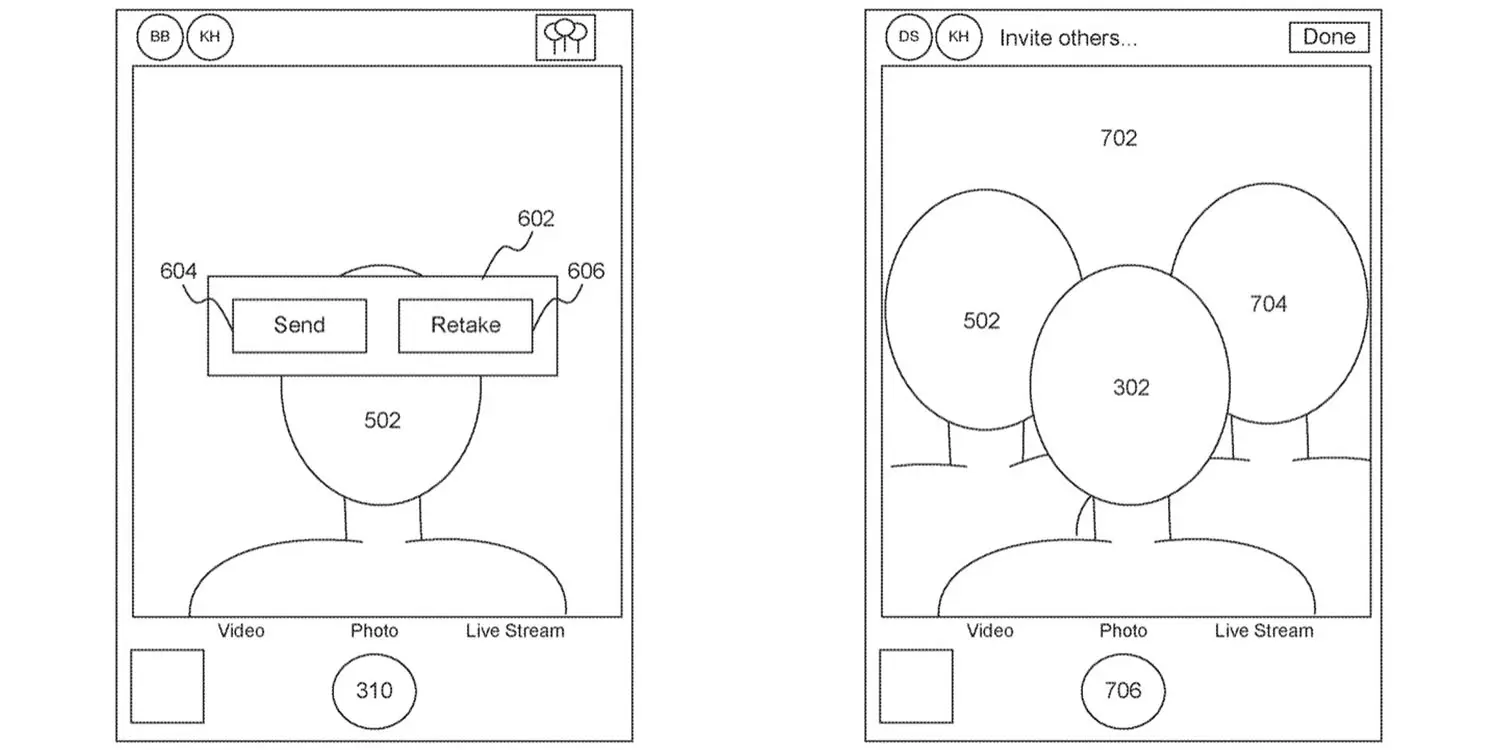 تصف براءة اختراع Apple صورة سيلفي جماعية افتراضية