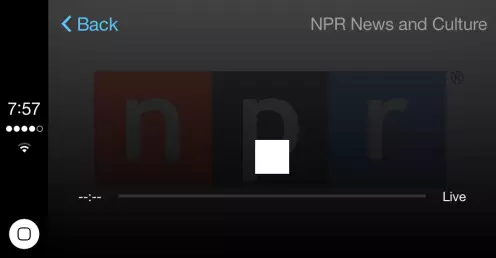 iTunes ರೇಡಿಯೋ NPR