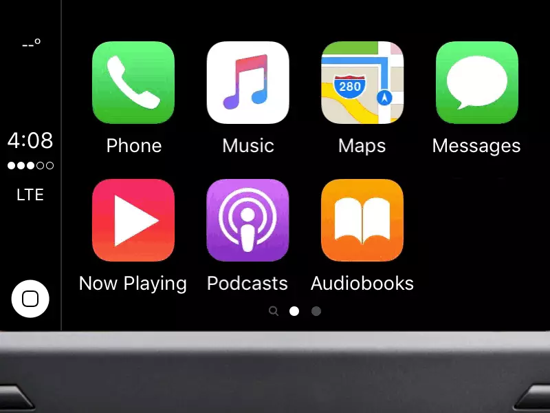 CarPlay proaktivt vær