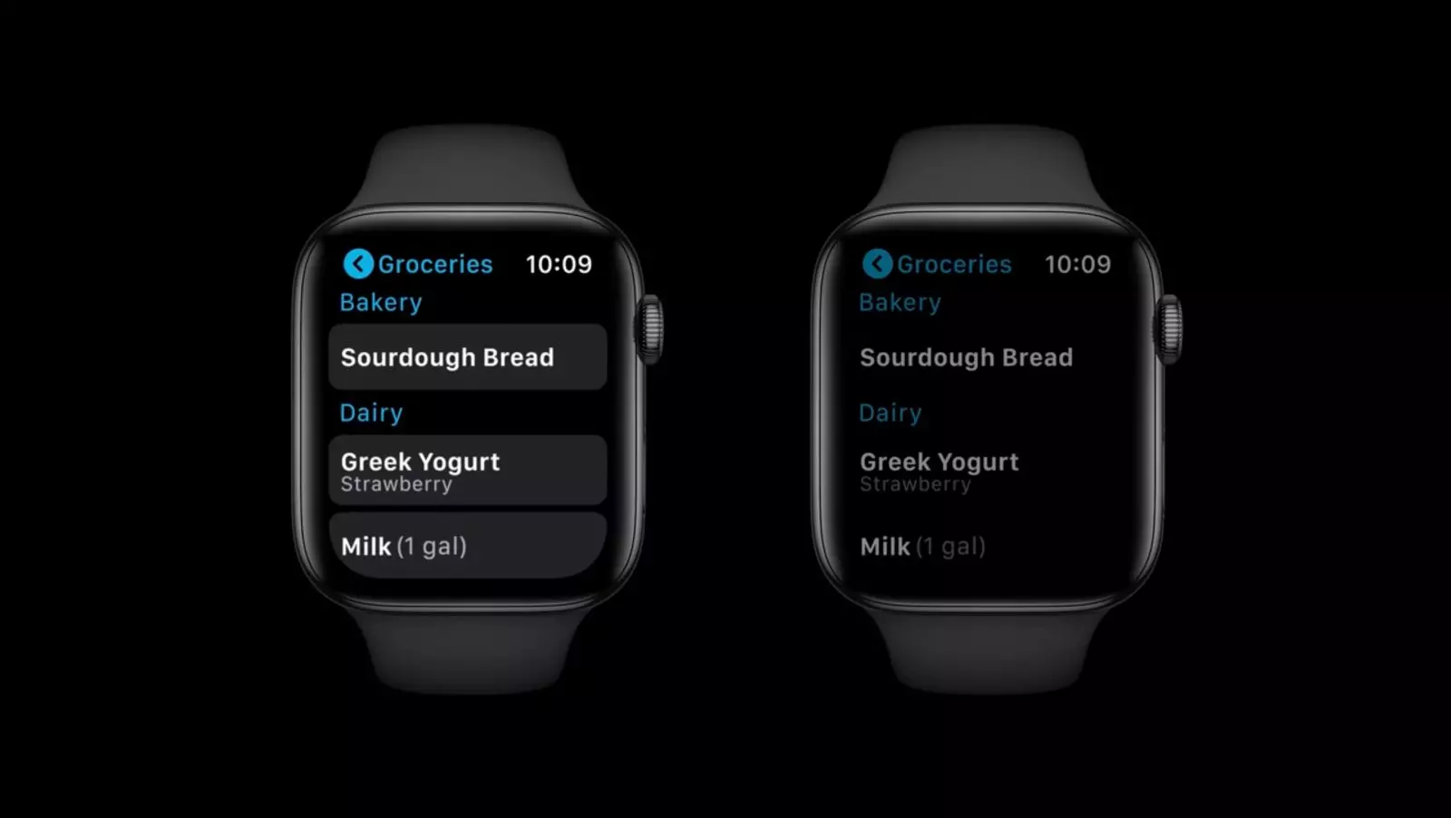 Hands-on: watchOS 8 bringt grutte altyd-oan-werjefte-upgrades foar apps fan tredden en Apple 53681_1