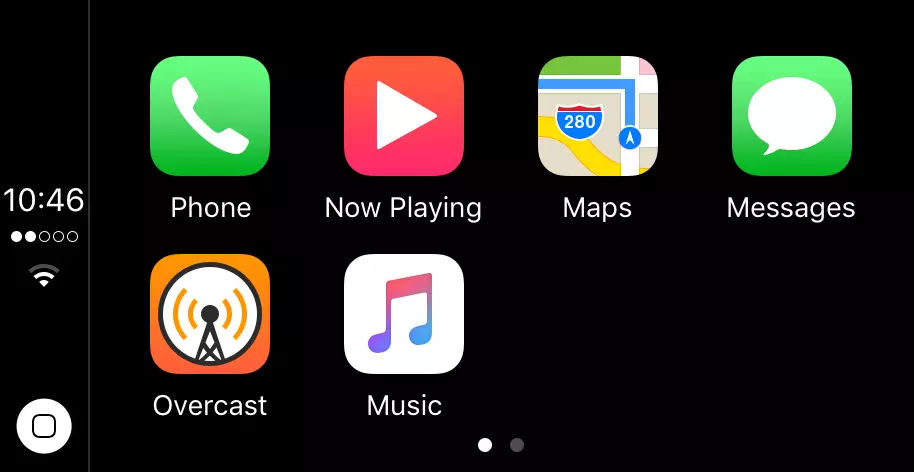 CarPlay ប្រព័ន្ធប្រតិបត្តិការ iOS 10