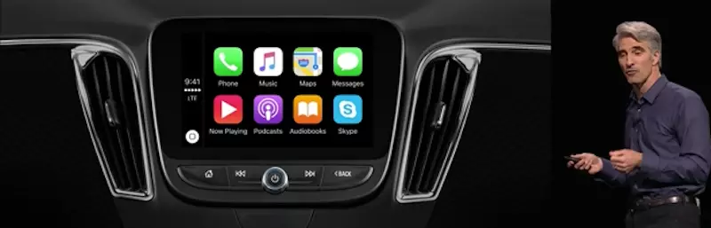 CarPlay ប្រព័ន្ធប្រតិបត្តិការ iOS 10