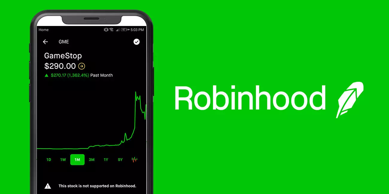 Контроверзност со апликацијата Robinhood