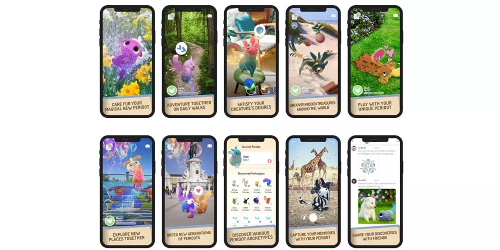 Judul AR terbaru Niantic 'Peridot' adalah Pokémon tanpa franchise overhead 54630_2