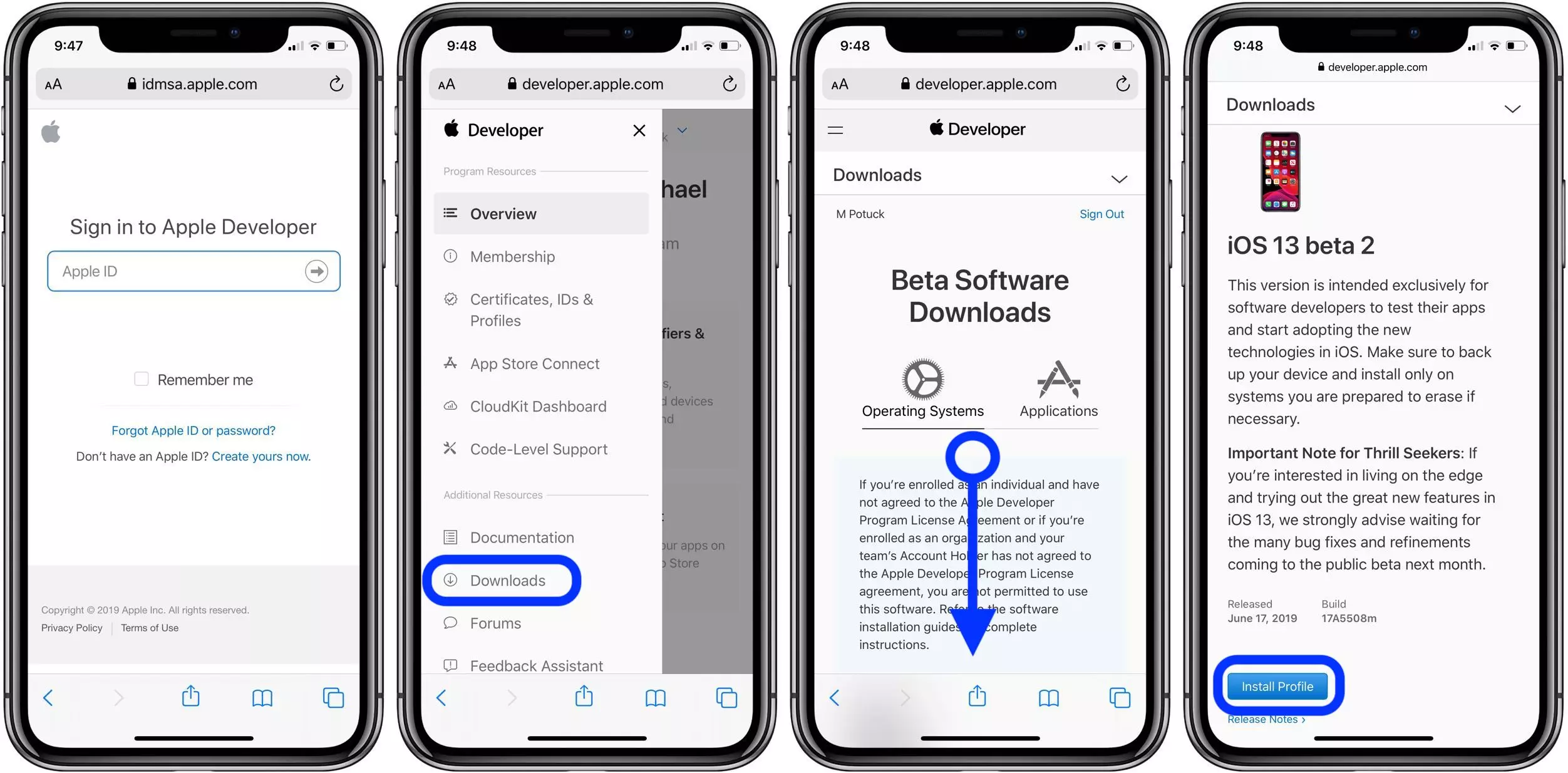 πώς να ενημερώσετε σε iOS 13 beta 2 αναλυτική περιγραφή 1