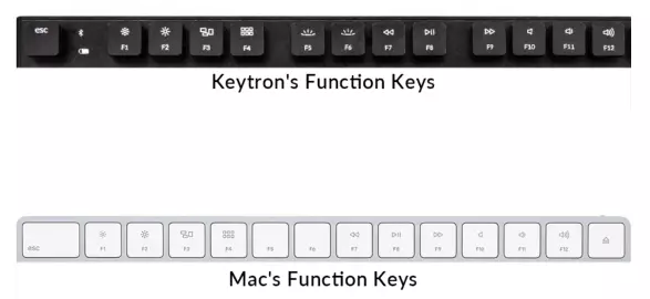 inçe Mac simsiz mehaniki klawiatura