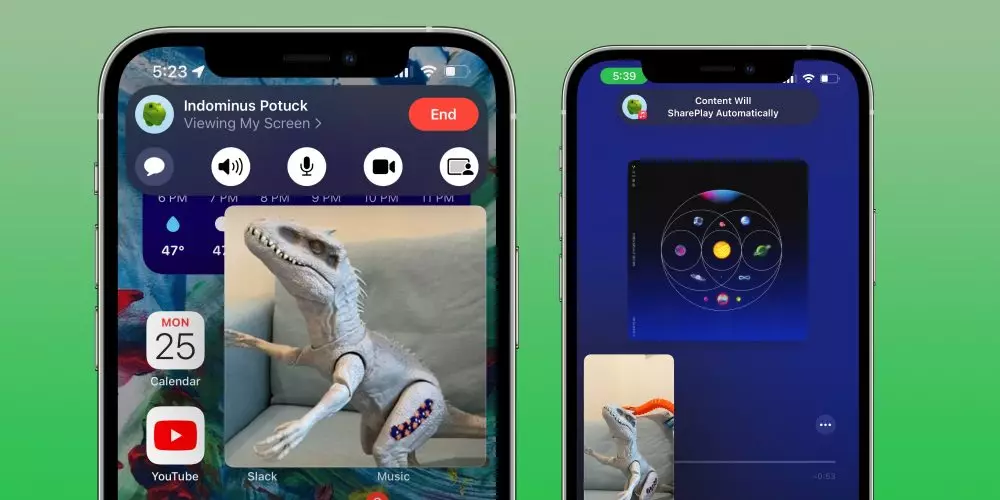 Cara SharePlay pada iPhone dan iPad dalam iOS 15